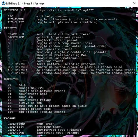 I Made A Version Of Milkdrop 3 0 500 Presets R Winamp