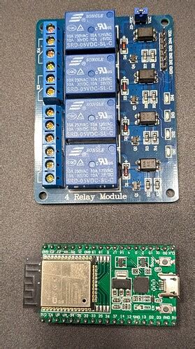 Sainsmart 4ch Relay Board And Esp32 General Electronics Arduino Forum