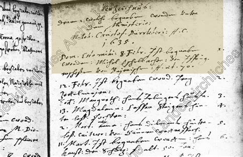 Totenregister Eisingen 1635 Enzkreis Geschichte
