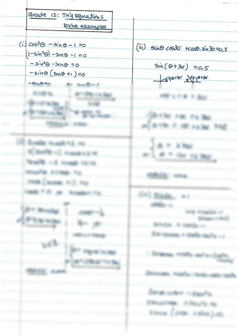 Solution 12 And 13 And 14 May Gr 12 Compound Angles Lesson Pdf 1 10