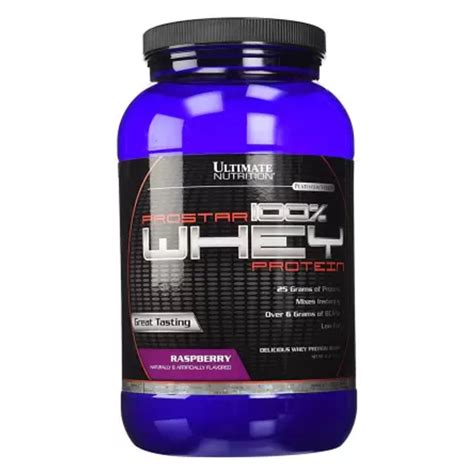 Ultimate Nutrition Prostar 30serving протеин простар малина Banana