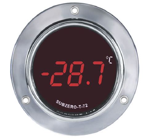 T 72 Lightweight Round Shape 99 Accuracy Temperature Indicator At Best