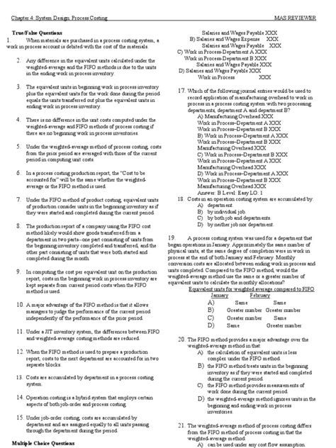 Chp 4 Pdf Inventory Valuation Management Accounting