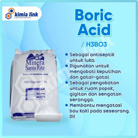Boric Acid Kimia Link