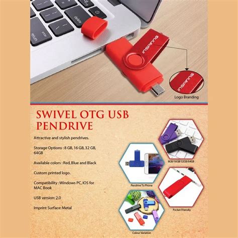 Swivel Otg Usb Pendrive At Piece Otg Pen Drive In Mumbai Id