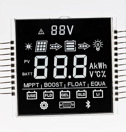 Custom Industrial Meter LCD Display Negative Transmissive Va Segment Touch Screen LCD And LCD