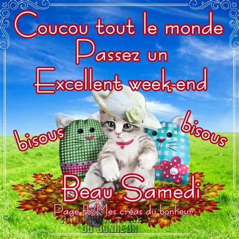 Épinglé par Nadine Vekens sur Bon samedi Bon samedi matin Bonjour