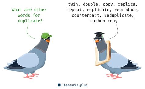 Words Duplicate And Ringer Have Similar Meaning