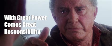 Uncle Ben Spiderman Quote