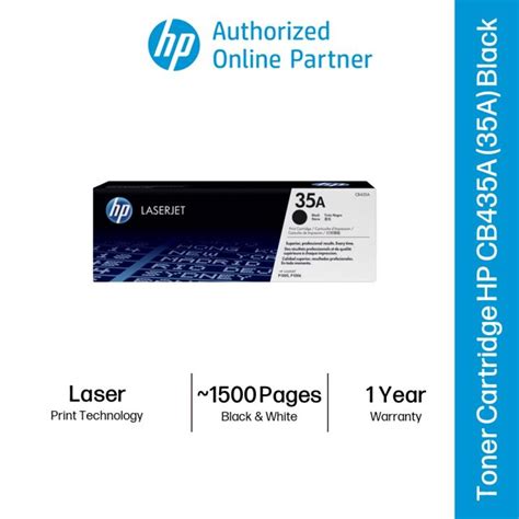 Hp 35a Black Original Laserjet Toner Cartridge Works With Hp Laserjet