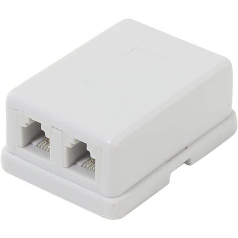 Розетка телефонная RJ-12(6P4C)-2port — купить, цена и характеристики ...