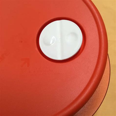 Tupperware Microwavable Reheatable Vent And Serve Container With Red Lid S