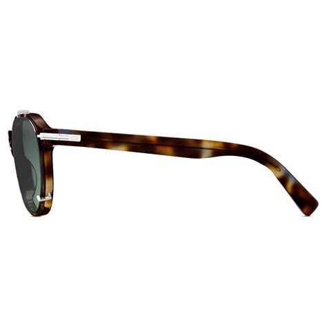 Dior Sunglasses Diorblacksuit Ri Tortoiseshell Brown Green Dior