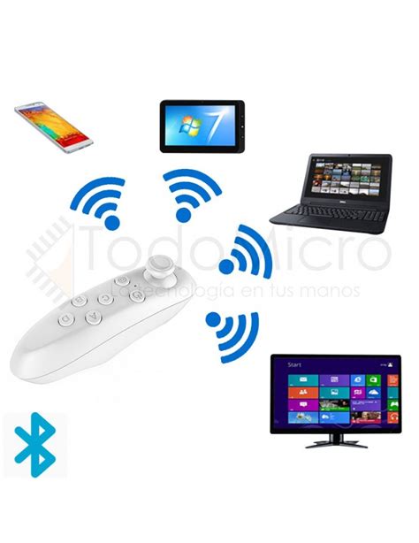 Joystick Bluetooth 3 0 Blanco Para Ios Y Android