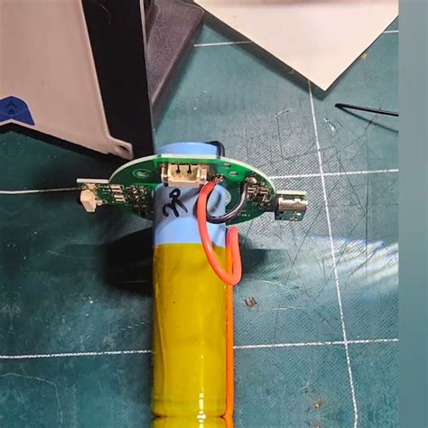 알리익스프레스 캠핑램프 배터리 리필작업 Youtube