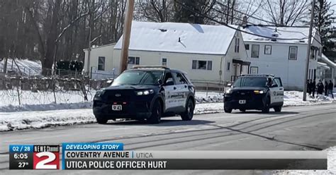 Suspect Arrested Following Foot Chase In North Utica Officer Injured