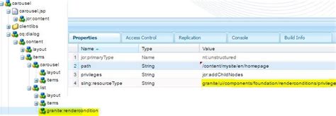 Aem Aemaacs Solutions And Suggestions Control Component Rendering In Touch Ui Dialogs