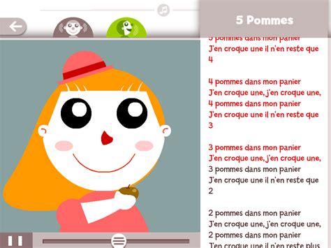 Comptines À compter Comptines Enfant Ipad