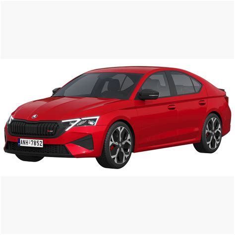 Skoda Octavia Rs 3d模型 下载