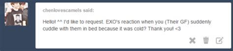Exo Reaction When You Their Girlfriend Suddenly Tumbex