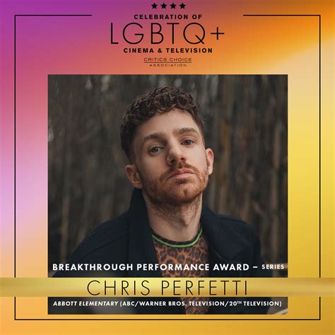 Chris Perfetti Breakthrough Performance Award Series Critics Choice Association