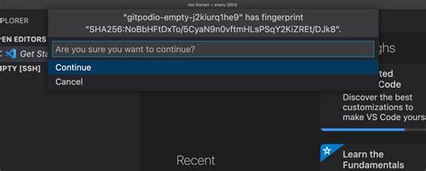 VS Code Desktop Gitpod Classic