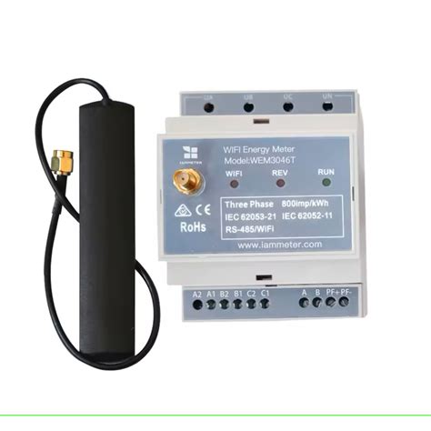 เครื่องวัดพลังงาน Wi Fi 5a Ct อินพุต Modbus Tcp Rtu Shopee Thailand