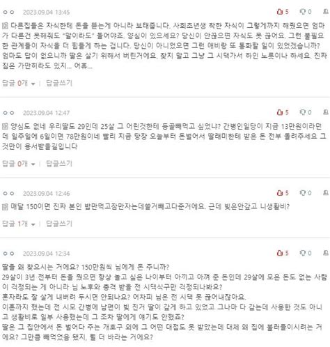 29살 딸아이가 가출했습니다 인스티즈instiz 이슈 카테고리