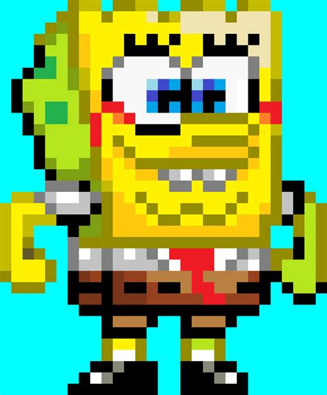 Pixilart Spongebob By Sig7