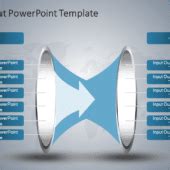 Input Output Arrows PowerPoint Template
