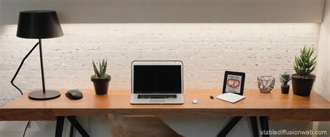 Modern Workspace Setup Stable Diffusion Online