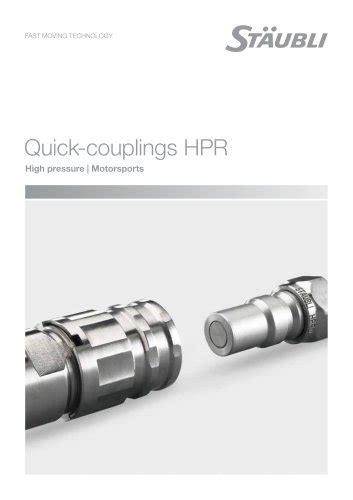 Rmi Multi Couplings Temperature Control Stäubli Fluid Connectors Pdf Catalogs Technical