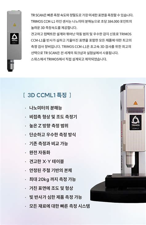 Tr Scan 3d Line Trimos Korea