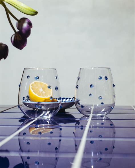 Dotted Glass Set