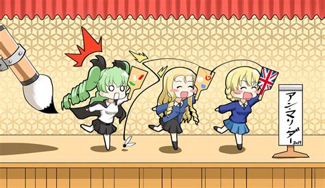 Darjeeling Anchovy Marie Girls Und Panzer Anchovy
