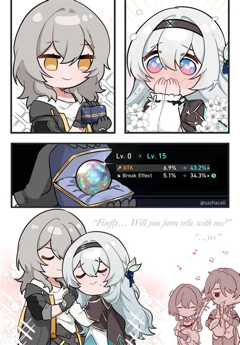 Trailblazer Firefly Stelle Ruan Mei And Gallagher Honkai And 1