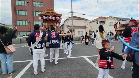 田尻町町制施行70周年事業 地車特別曳行4k Youtube