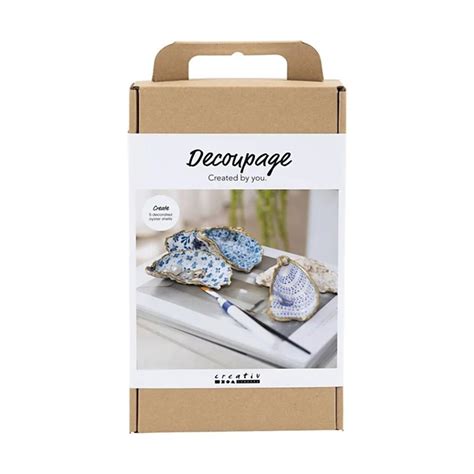 Kreativni Pribor Kreativni Set Za Dekupaž školjke E Shop Za Vaš Slikarski Pribor Od 3000