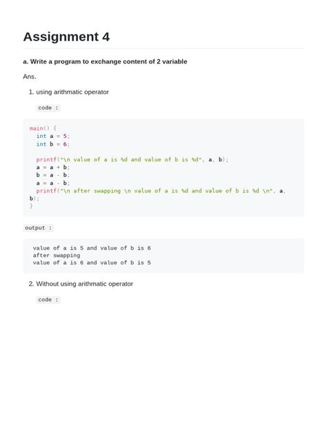 C Assignment 4 Pdf Fahrenheit Software Engineering