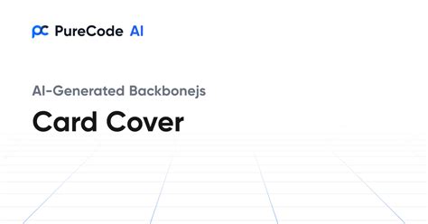 build great backbonejs card cover components faster using ai tools