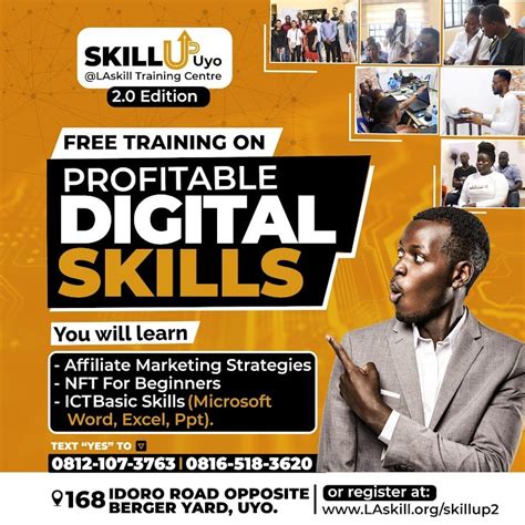 Skillup 20 Training On Affiliate Marketing Nft And Ict Skills Laskill