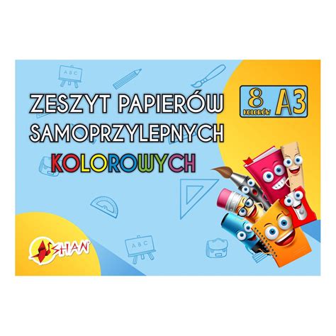 8 db öntapadós papír készlet shan a3 multicolor emag hu