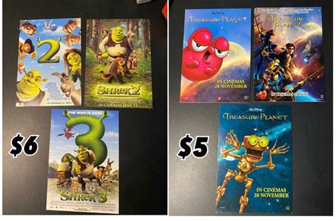 Animated Movies Disney Postcards Finding Nemo Incredibles Brother Bear