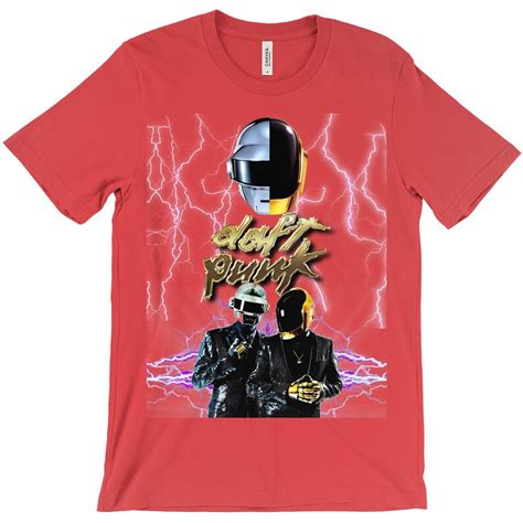 Daft Punk Retirement Purple Lightning Unisex Design Etsy