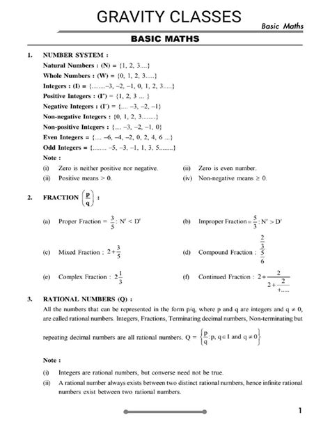 Basic Mathematics Pdf