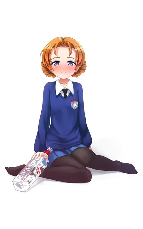Orange Pekoe Girls Und Panzer Drawn By Aposine Danbooru