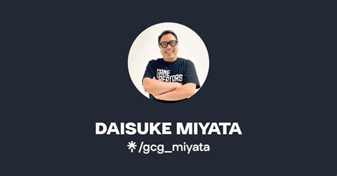 Daisuke Miyata Twitter Facebook Linktree