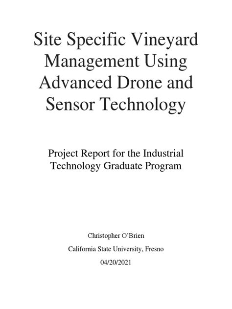 chris o brien final project pdf thermography infrared