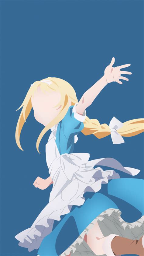 Alice Zuberg Wallpaper K Sword Art Online Blue Background