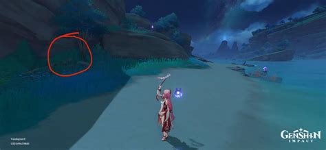 Missing Stone Relay At Yashiori Island Shore R Genshin Impact